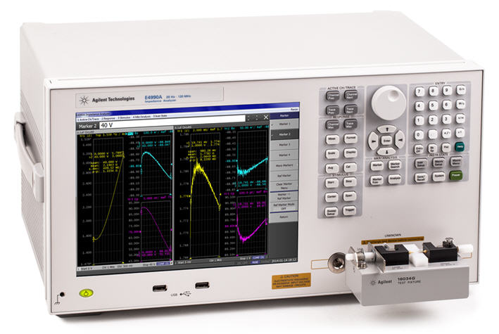 Keysight E4990A Impedance Analyzer Calibration